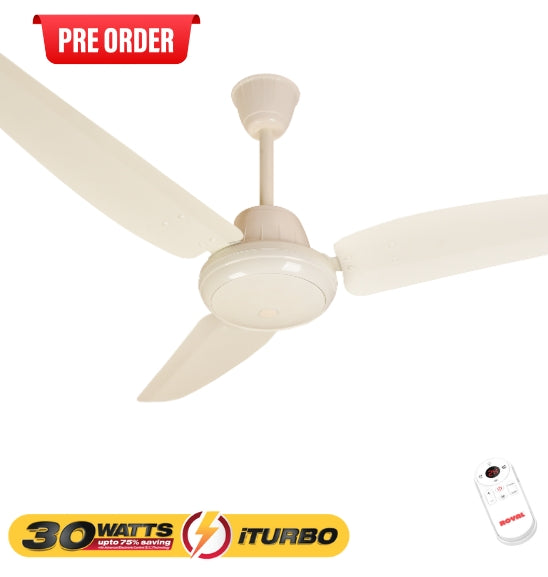 Jade - iTurbo 30 Watts Fan – Royal Fans