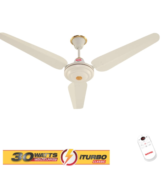 Prime - iTurbo Classic 30 Watts Fan – Royal Fans
